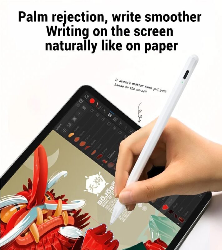 Joyroom JR-K12 Digital Active Stylus Pen for iOS & Android Touch ...