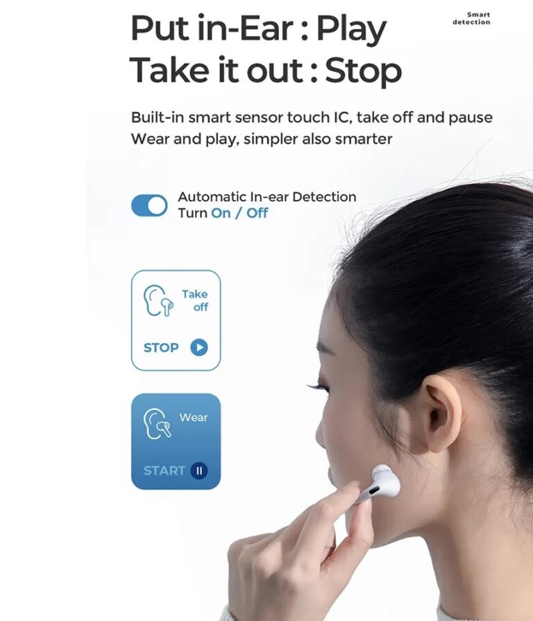 Joyroom New Upgraded Popup Window TWS Wireless Earbuds 5.2 Buletooth ...